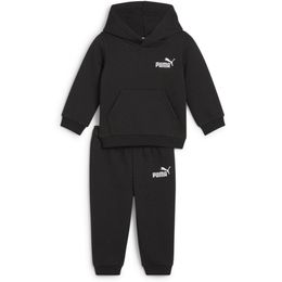 Puma Trainingsanzug "MINICatS Loungewear Set FL INF" in Schwarz | Gr.: 68