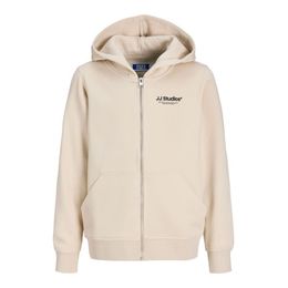 Jack & Jones JACK & JONES Junior Kapuzenpullover in Moonbeam | Gr.: 140