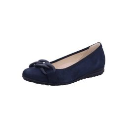 Gabor Comfort Ballerina in blau | Gr.: 40,5