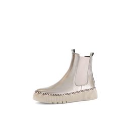 Gabor Fashion Chelsea Boots in beige | Gr.: 37,5