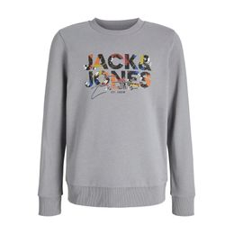 Jack & Jones JACK & JONES Junior Sweatshirt in Ultimate Grey | Gr.: 128