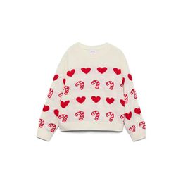 Vero Moda Girl Strickpullover in Birch | Gr.: 134/140