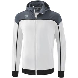 Kinder Trainingsjacke "Change By Erima Trainingsjacke Mit Kapuze" in Weiß | Gr.: 164