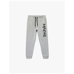 KOTON SWEAT BOTTOMS in Grau | Gr.: 9-10 Jahre