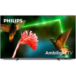 Philips LED-Fernseher »65PML9507/12« 164 cm/65 ′′ grau