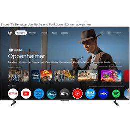 Xiaomi QLED-Fernseher »L100MA-MAXEU« 252 cm/100 ′′ Smart-TV Dunkelgrau Der marktführende Quad-Cortex-A73-Prozessor verbessert die Bildqualität mit...