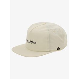Quiksilver Snapback Cap &raquo;Scripted Living&laquo; wei&szlig; Einheitsgr&ouml;&szlig;e Einheitsgr&ouml;&szlig;e Unstrukturiertes Snapback-Design mit 5 Panelen