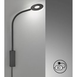 Fischer und Honsel FISCHER & HONSEL LED Wandstrahler »Cama« LED-Modul 1 Stk. Warmweiß sand schwarz