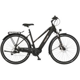 FISCHER BIKE FISCHER FAHRRAD »VIATOR 4.2i 711« 9 Gang Shimano Acera Schaltwerk Kettenschaltung Mittelmotor 250 W mit Faltschloss, Pedelec, Elektrofahrrad für...