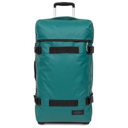 Eastpak Weichgepäck-Trolley »TRANSIT'R M« 78 l 2 Rollen Reisegepäck Aufgabegepäck Reisekoffer mit TSA Schloss Reisetasche tarp petrol