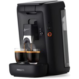 PHILIPS SENSEO Kaffeepadmaschine »Maestro CSA260/60, mit drei Kaffee-Einstellungen« aus 80% rec. Plastik, Memo-Funktion tiefschwarz, matt