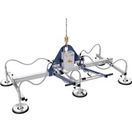 Vakuumheber AERO-BASIC, Tragfähigkeit 400 kg, Scheiben-Ø 170 mm, 6 Scheiben kaiserkraft