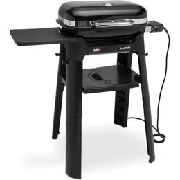 Weber Elektro-Standgrill »Lumin Compact« 2200 W Anbraten, Räuchern, Dämpfen oder Auftauen schwarz