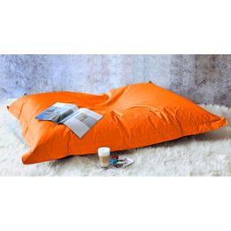 Kinzler Sitzsack »XXL Outdoorfähig« 1 Stk. tlg. Uni Farben, Outdoor geeignet, ideal im Wohnzimmer & Kinderzimmer orange Bezug: 100% Polyester