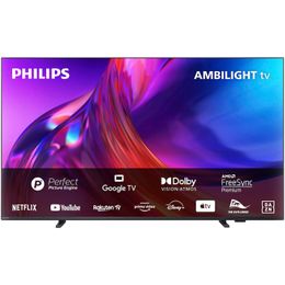 Philips LED-Fernseher »55PUS8548/12« 139 cm/55 ′′ Android TV Smart-TV 3-seitiges Ambilight schwarz Dolby Vision und Dolby Atmos