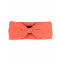 Zwillingsherz Stirnband »"Knoten"« Cashmere, Feinstrick Neon Orange