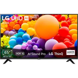 LG LED-Fernseher »65UT73006LA« 164 cm/65 Smart-TV schwarz Starker α5 Gen7 4K AI-Prozessor mit AI Sound Pro, AI Upscaling & Dynamic Tone Mapping für...