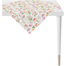 Apelt Tischdecke »6750« rosé Obermaterial: 70% Polyester, 30% Baumwolle B/L: 100 cm x 100 cm