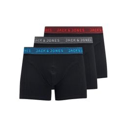 Jack & Jones JACK & JONES JUNIOR Trunk »JACWAISTBAND TRUNKS 3 PAC« Packung, 3 Stk. tlg. asphalt 152 152 Boxershorts von Jack & Jones Junior