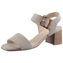 Ara Sandalette »BRIGHTON«, Sommerschuh, Sandale, Blockabsatz, in Bequemweite G (= weit) sand 6 (39) 6 (39) Sandalette mit praktischem Klett unter...