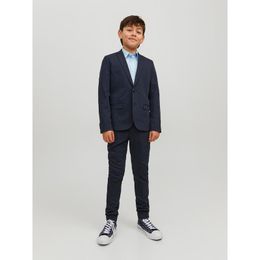 Jack & Jones JACK & JONES JUNIOR Anzug »JPRSOLAR elastisch und pflegeleicht für besondere Anlässe« Set, 2 tlg. slim fit unifarben, modisch, slim fit, Web,...