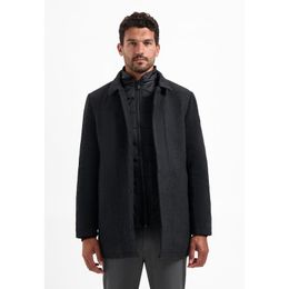 NO EXCESS Parka »Wollmantel mit doppeltem Verschluss« Antra Melange XL XL Hochwertiges Material