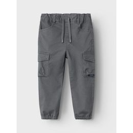 name it Cargohose »NMMBEN CARGO R TWI PANT 1771-HI NOOS« Lava Smoke 122 - N-Gr N-Gr 122 Cargohose von name it für Jungen