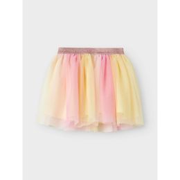 name it Tüllrock »NMFVABOSS SKIRT FFFFD« Pastel Yellow 122 122 Minirock von name it für Mädchen