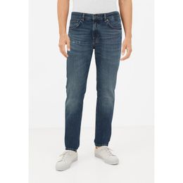 BOSS Orange Regular-fit-Jeans »TROY BO« normale Bundhöhe, Regular Fit, Destroyed-Effekte Medium Blue420 40 - Länge 34 Länge 34 40 Jeans von Boss...