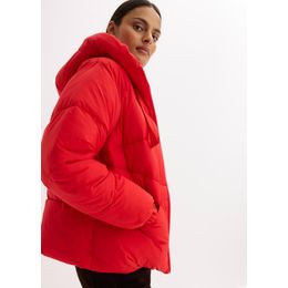 bonprix Wasserabweisende Steppjacke, rot, Gr.52, Wasserabweisende Steppjacke