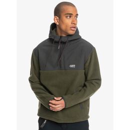Quiksilver Kapuzensweatshirt &raquo;Next Day&laquo; braun S S Material: , geb&uuml;rstetes Polarfleece...