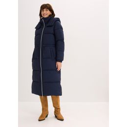 bonprix Wasserabweisender Steppmantel, blau, Gr.38, Wasserabweisender Steppmantel
