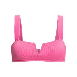 Roxy Triangel-Bikini-Top »Love The Cocoa« Pink Guava XL - Cup B Cup B XL Stoff: Weicher, robuster, ,...