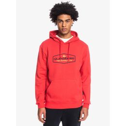 Quiksilver Sweatshirt &raquo;Omni Lockup&laquo; Rococco Red L L Stoff: Baumwoll- /Polyestergemisch [280 g/m2]