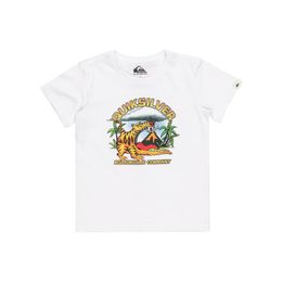 Quiksilver T-Shirt »Barking Tiger« White 5(108-114 cm) 5(108-114 cm) Stoff: Baumwollstoff [160 g/m2]