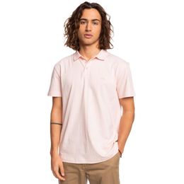 Quiksilver Poloshirt »Essentials« Veiled Pink XS XS Stoff: Reiner BaumwollStoff [190 g / m2]