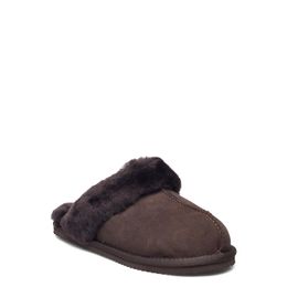 rosemunde Slipper »Sydney Shearling Reversed Slippers« Atmungsaktiv, flexibel, bequem, weich, mit Memory Foam dunkelbraun 40 40 Schuhe von rosemunde