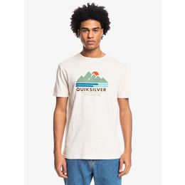 Quiksilver T-Shirt »Scenic Recovery« Birch Heather L L Material: Leichter Jersey-Stoff aus Baumwolle