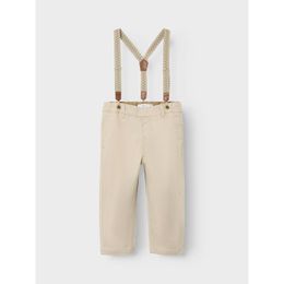 name it Chinohose »NMMBEN TAP CHINO TWI PANT WB 5502-YZ F« Peyote 122 - N-Gr N-Gr 122 Moderne Chino von name it für Jungen