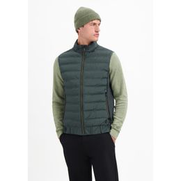 NO EXCESS Herren NO EXCESS Steppjacke &raquo; Gesteppte Weste Bodywarmer Padded Sealed Mix With Knit&laquo; L