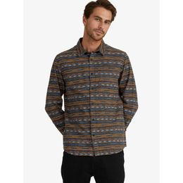 Quiksilver Langarmhemd &raquo;Tribal Lines&laquo; Tarmac Tribal Lines XXL - US-Gr&ouml;&szlig;en US-Gr&ouml;&szlig;en XXL Stoff: Baumwollstoff [160 g/m2]