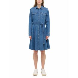 Mustang Midikleid »Damen Style Elisa Denim Dress« mittelblau 36 36 Lässiger Schnitt