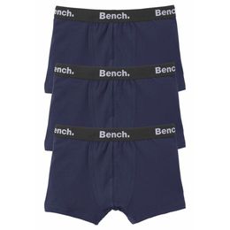 Bench Boxershorts (3 St&uuml;ck) Jungen Gr&ouml;&szlig;e 170/176 marine