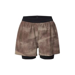 On Sportshorts Damen Größe M braun / taupe / schwarz