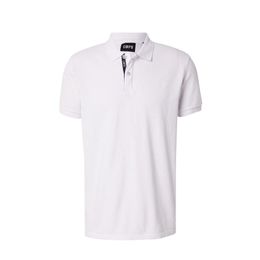 CAMP DAVID Poloshirt Herren Größe L weiß