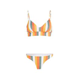 O`Neill O'NEILL Bikini 'Wave Skye' Damen Gr&ouml;&szlig;e M basaltgrau / orange / hummer / offwhite