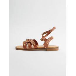 Koroshi Strap Sandals female Brown size 37