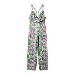 Mango Jumpsuit 'Sandy' female Green size L