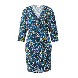 Vila Kleid 'SAYA LEA' Damen Gr&ouml;&szlig;e 34 navy / honig / petrol / wei&szlig; Winterkleid