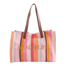next Strandtasche Damen Gr&ouml;&szlig;e One Size mischfarben / pink